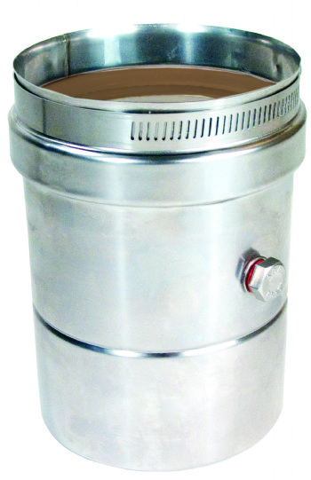 Z-Vent Pipe with Inspection Port